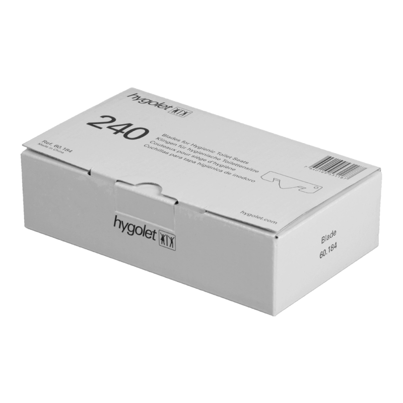 Blade for hygienic seats, 240 pcs. | Hygolet